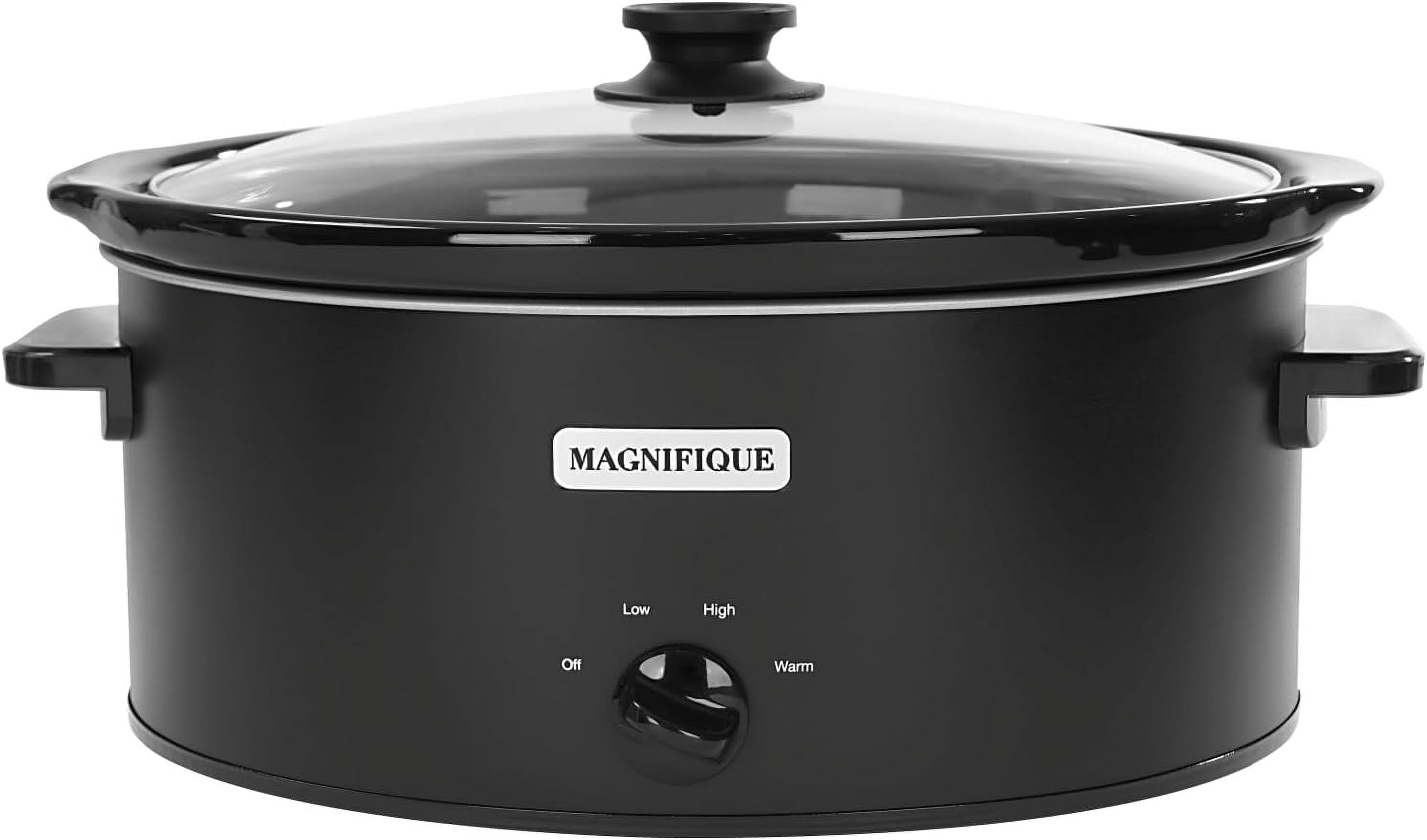Magnifique 8-Quart Digital Programmable Slow Cooker with Timer - Small ...