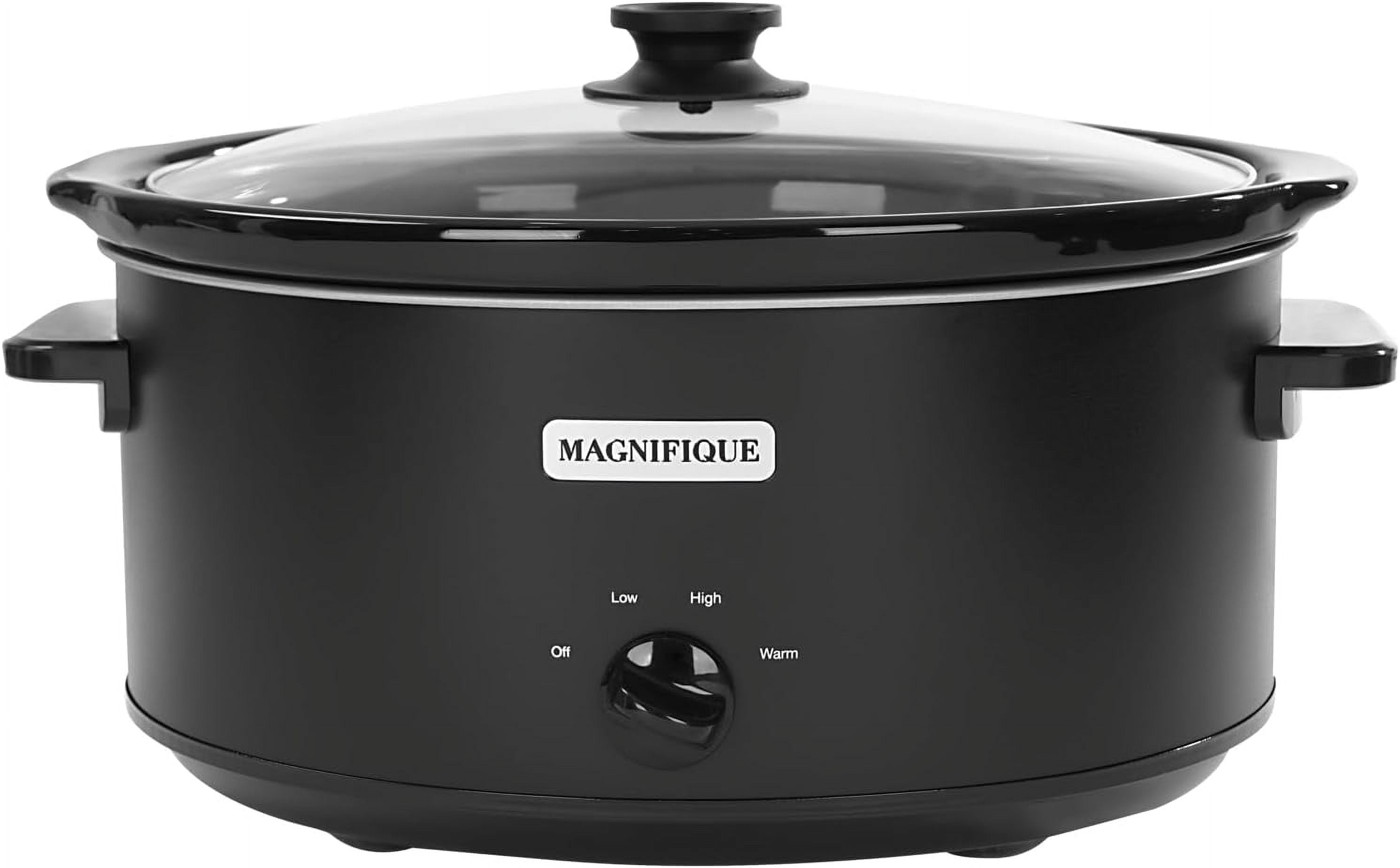 Magnifique 8-Quart Digital Programmable Slow Cooker with Timer - Small ...