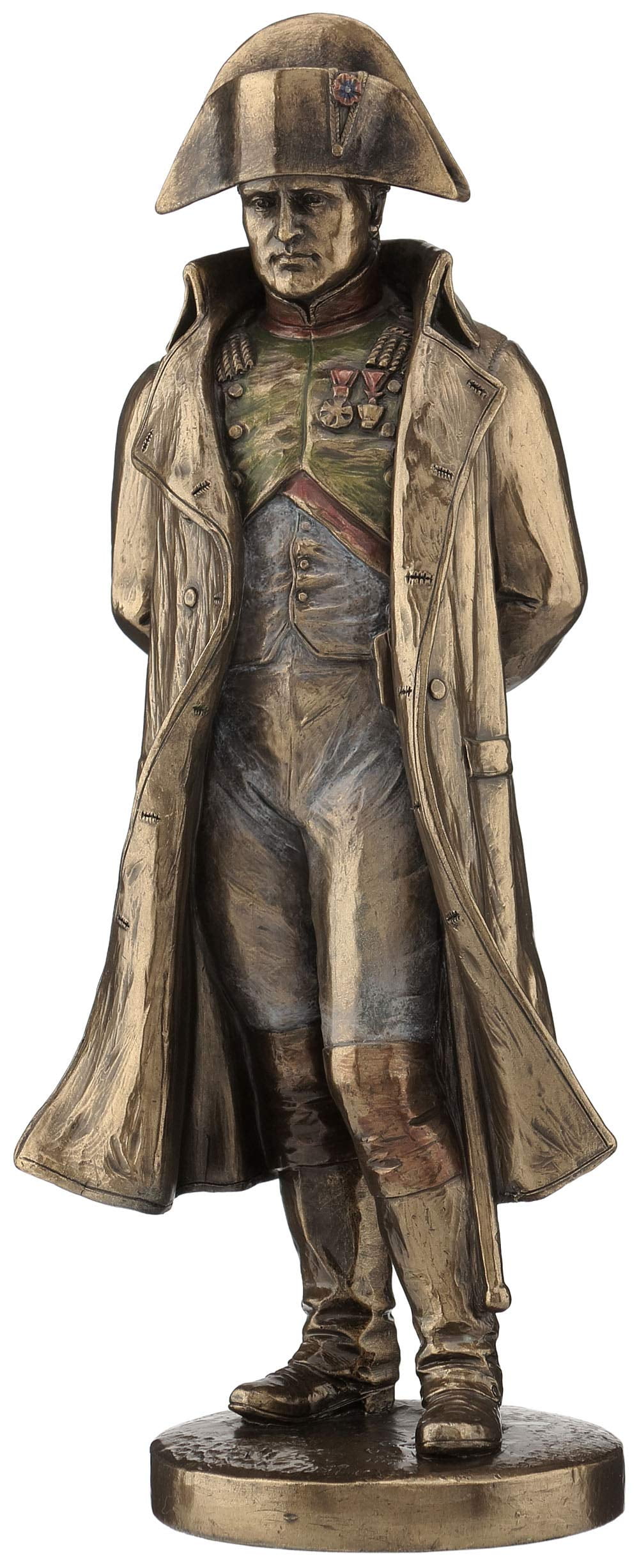Magnifique - Napoleon with Hands in the Back Holding Monocular Statue ...