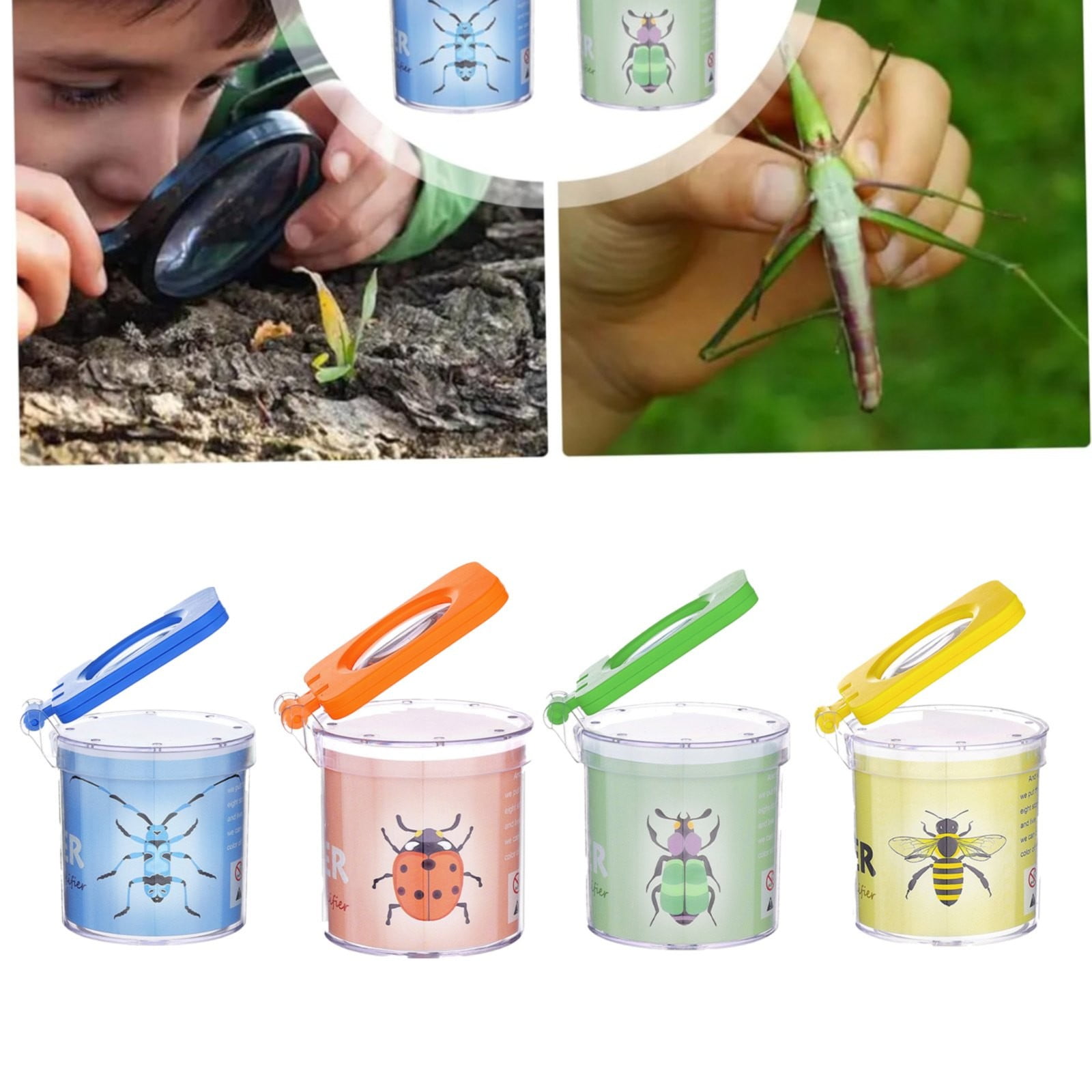 Magnifying Bug Viewer - Catch and Release Jar for Bugs and Insects ...