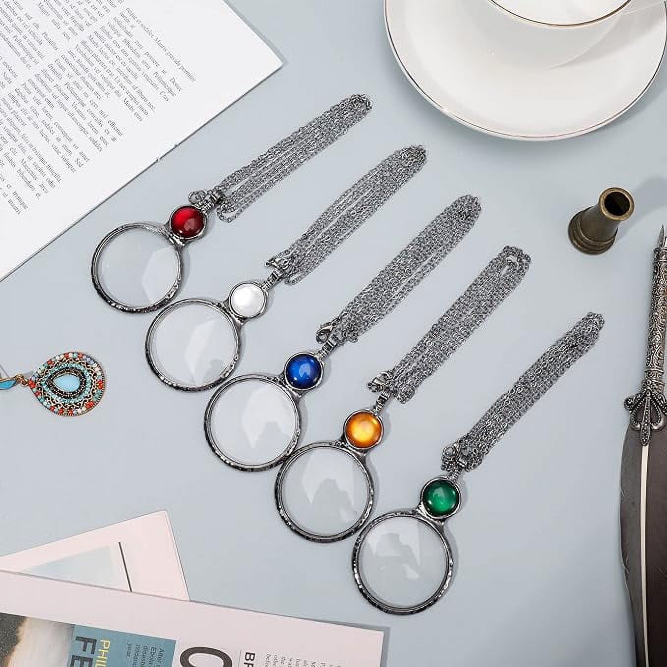 Magnifying Glass, 10x Compact Portable Vintage Personalized Magnifying ...