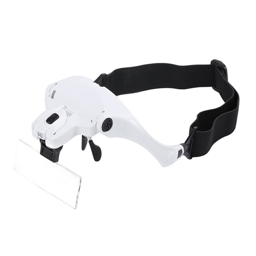Magnifying Glass 1X 1.5X 2X 2.5X 3.5X Illumination Magnifier Lens for ...