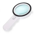 Magnifying Glass 20X, Large Magnifier with Light, LED Illuminated ...