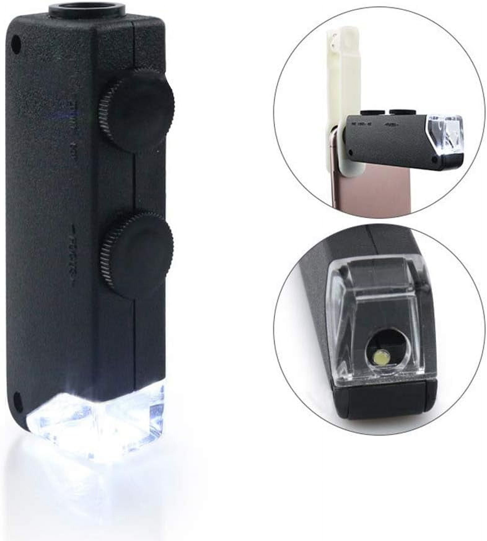 Magnifying Glass, Battery Operated Microscope For Detailed Inspection ...