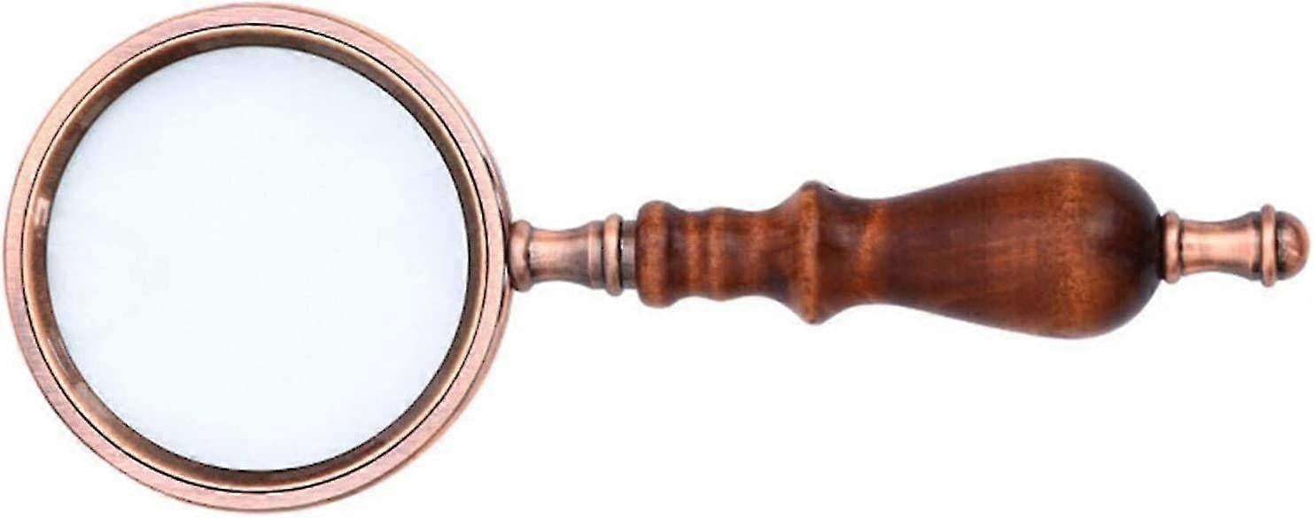 Magnifying Glass For Reading | 10x Retro Magnifier | Antique Copper ...