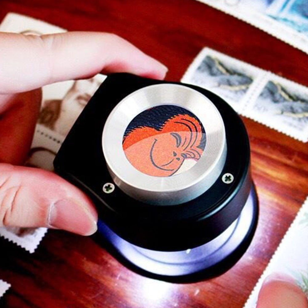Magnifying Glass High-Power Lens 30X Magnifier Illuminated Magnifier ...
