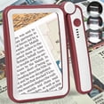 Magnifying Glass with Light, Rechargeable Large Page Magnifier for ...