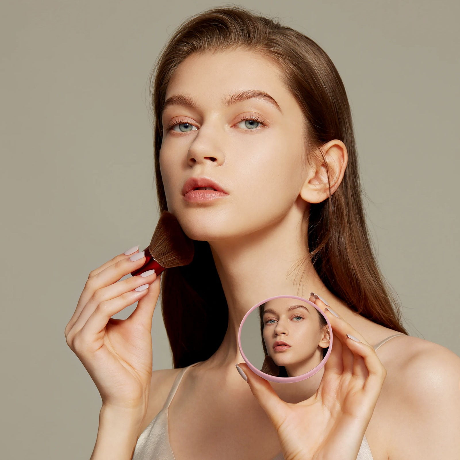 Magnifying Glass Makeup Mirror, Suction Cup Mount, Multiple ...