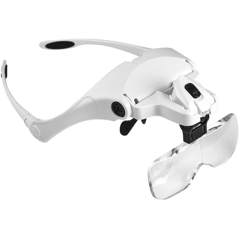 LED Head Light Magnifier, Professional Headband Magnifier for Enhanced ...