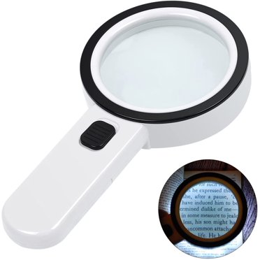 Stalwart 6 LED 4x Handheld Magnifying Glass - Walmart.com