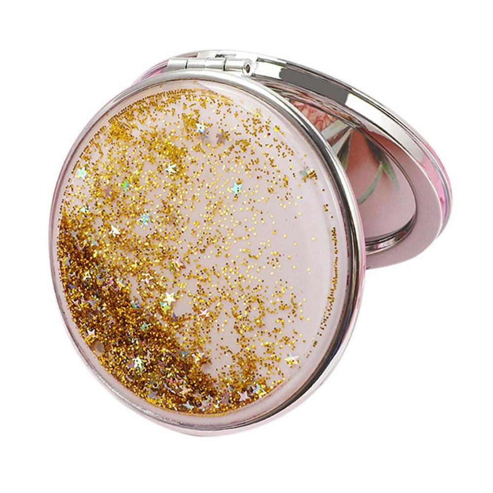 Magnifying Makeup Cosmetic Compact Folding Mirror For Purse 2024 ...