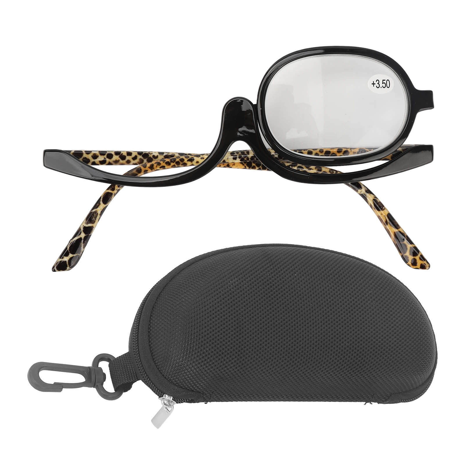 Magnifying Makeup Glasses Fashionable Flexible Flip Down Lens Cosmetic ...