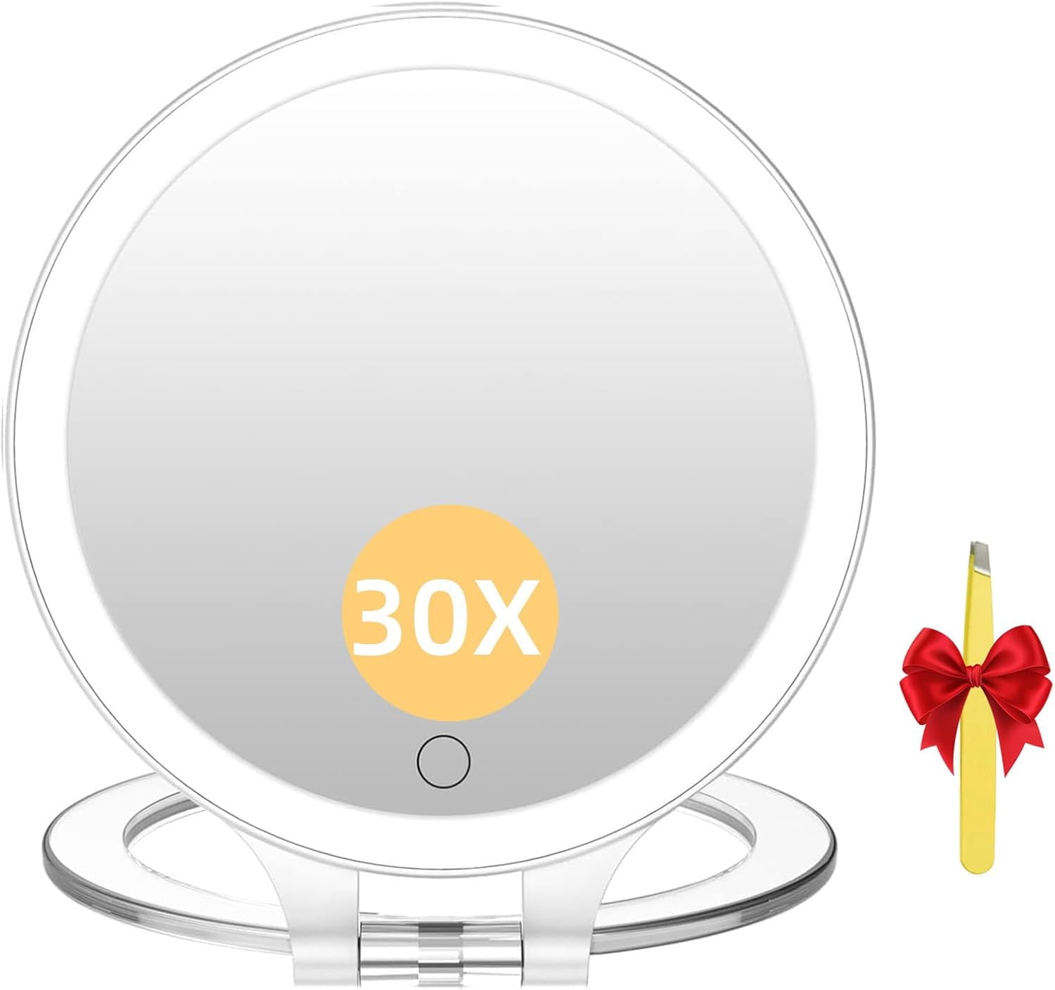 Magnifying Mirror 30X 1X Double Sided Magnification Makeup Vanity ...