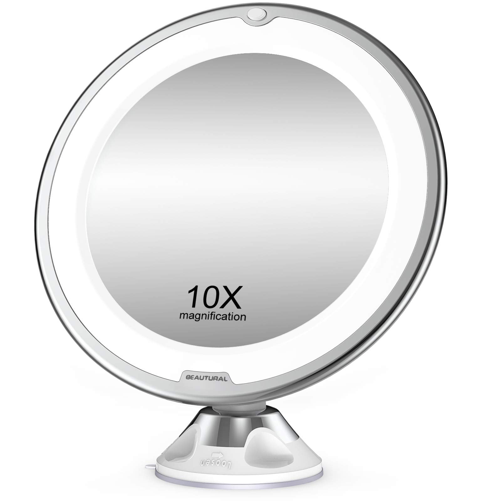 Magnifying Mirror With Flexible Extension, 10X Magnification For ...