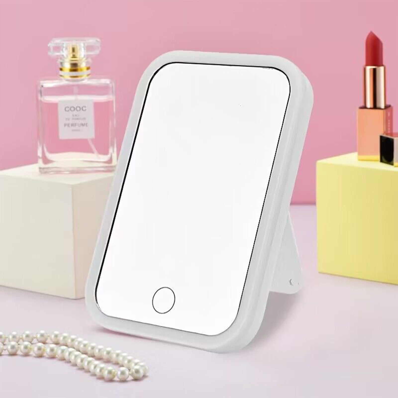 Magnifying Mirrors Lighted Kids Vanity with Lighting Personal Makeup ...