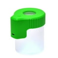 Magnifying Viewing Jar with LED Light, Airtight Transparent Glass ...