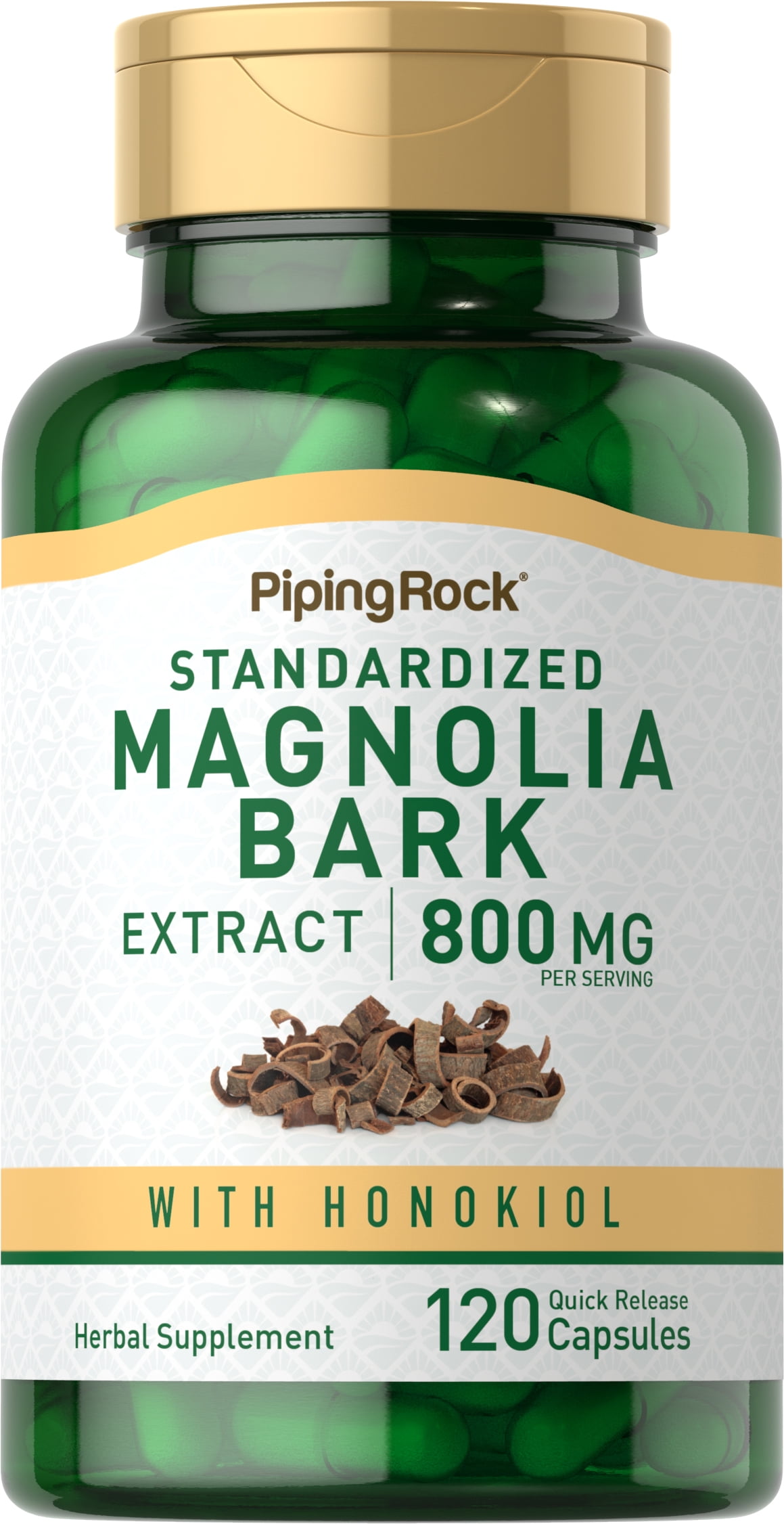 Magnolia Bark Extract 400mg | 120 Capsules for Men and Women | by ...