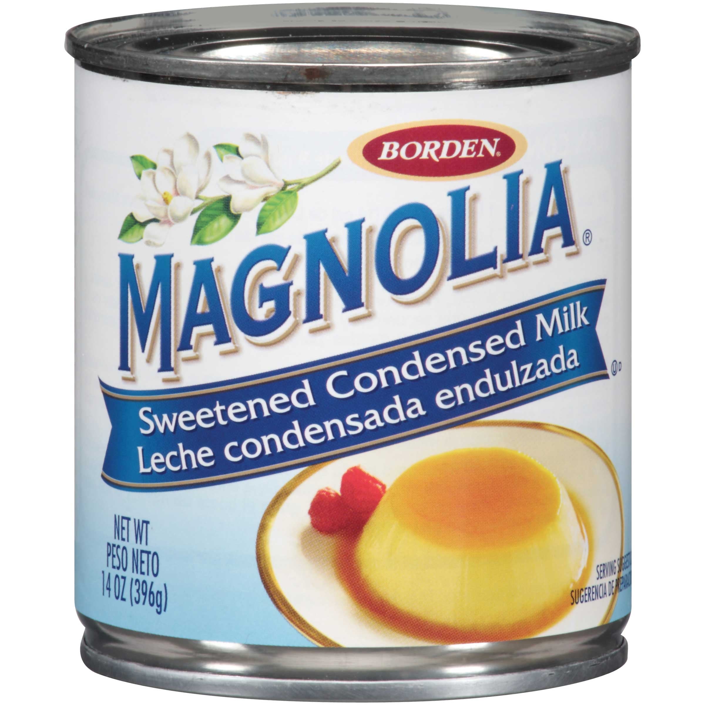 Magnolia Brand 14 Ounce Regular Bilingual Sweetened Condensed Milk ...