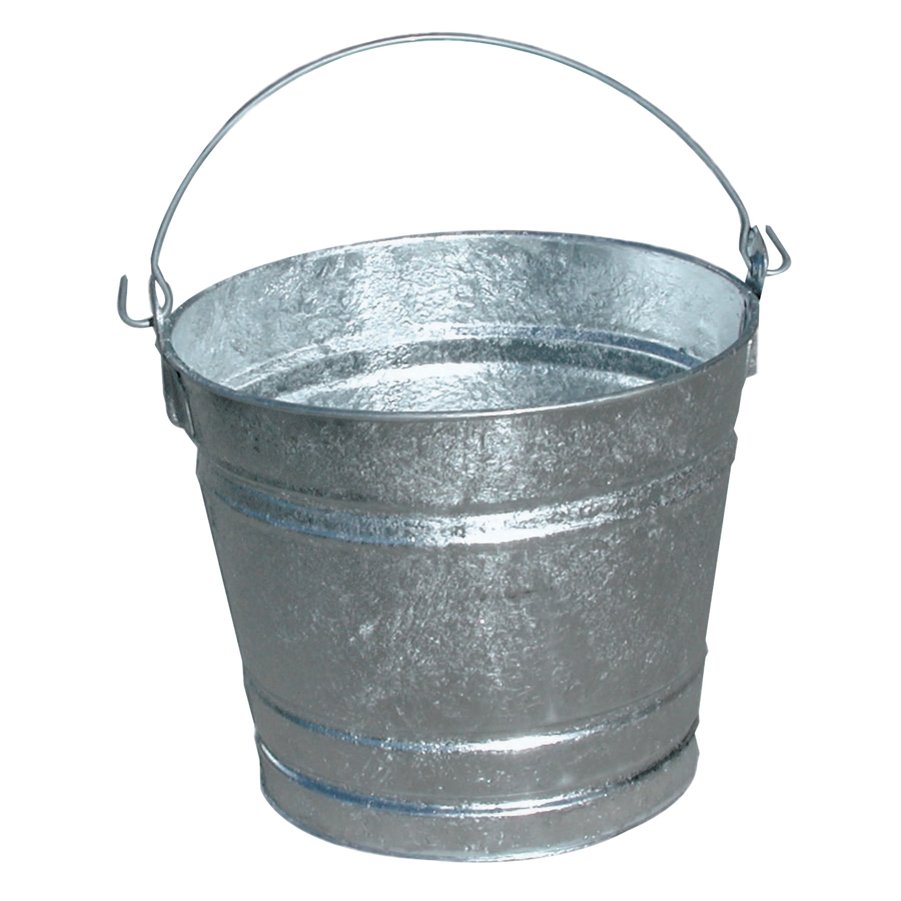 Magnolia Brush 10QT GALVANIZED WATER PAIL - Walmart.com