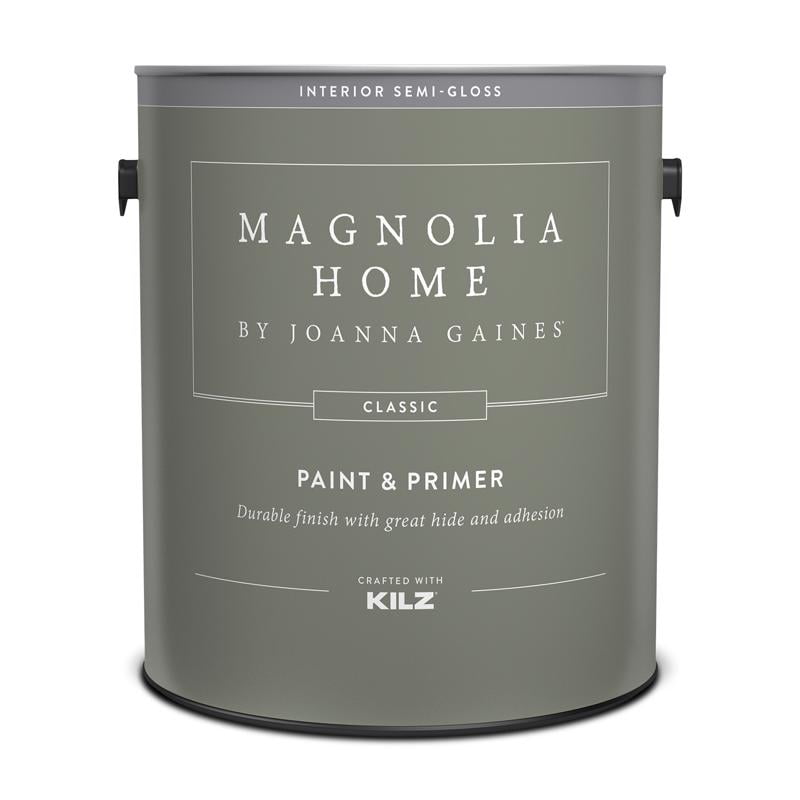 Magnolia Classic Semi-Gloss True White Base 3 Paint and Primer Interior ...