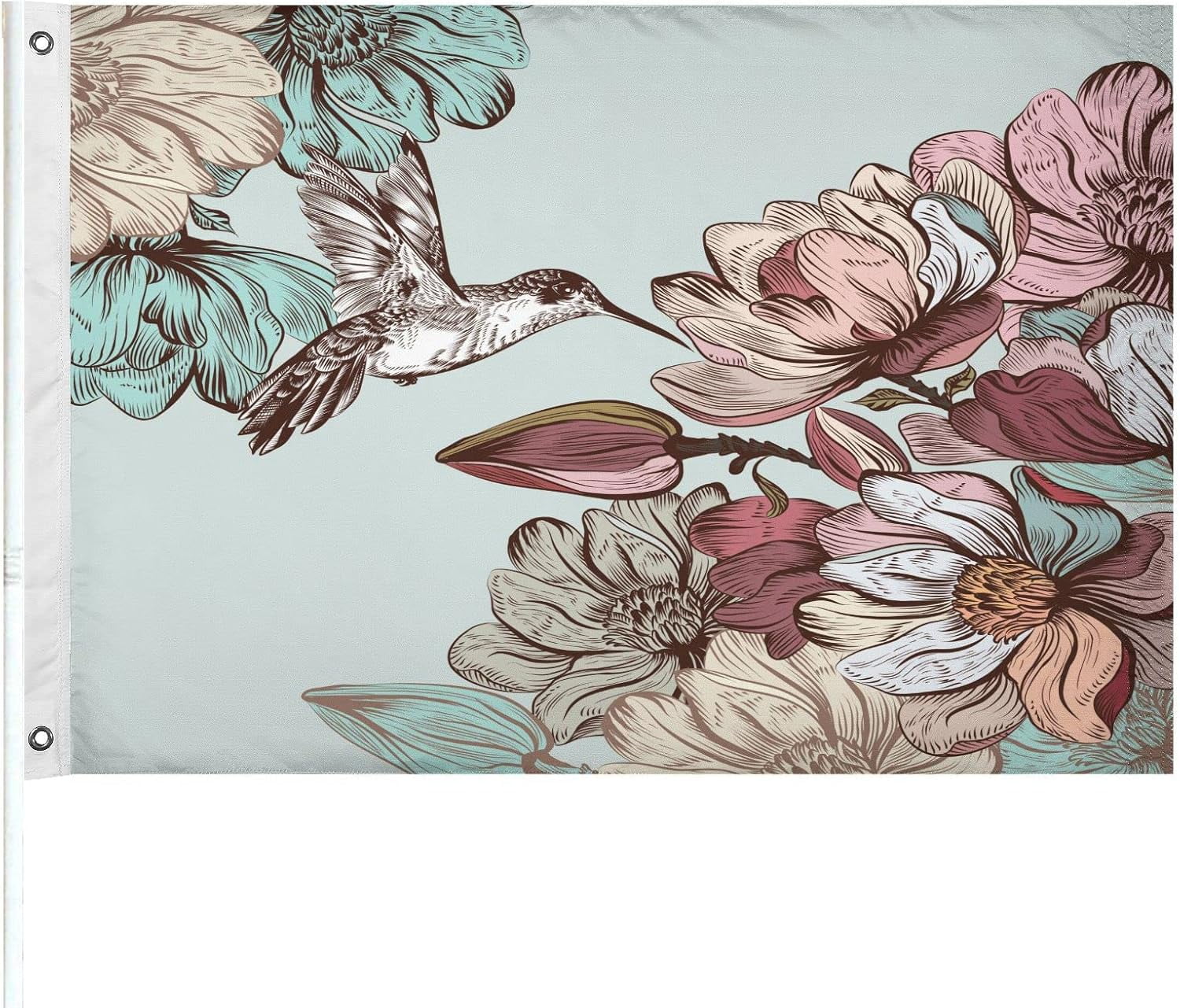 Magnolia Flowers Flag Outdoor Garden Flag for Outside Funny Flags with ...