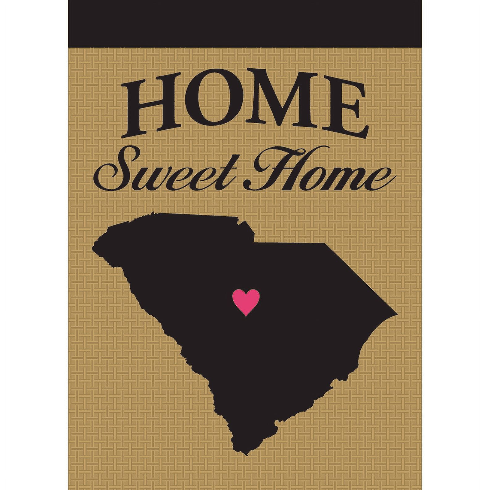 Magnolia Garden Flags M010069 South Carolina Home Sweet Home Burlap ...