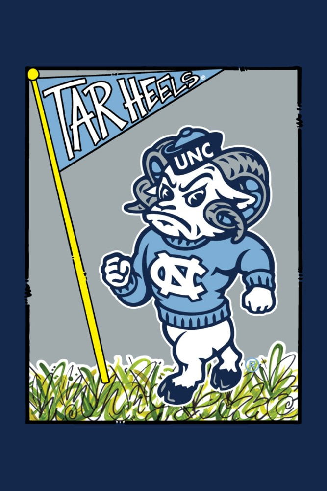 Collegiate Garden Flag (UNC Mascot) - Walmart.com