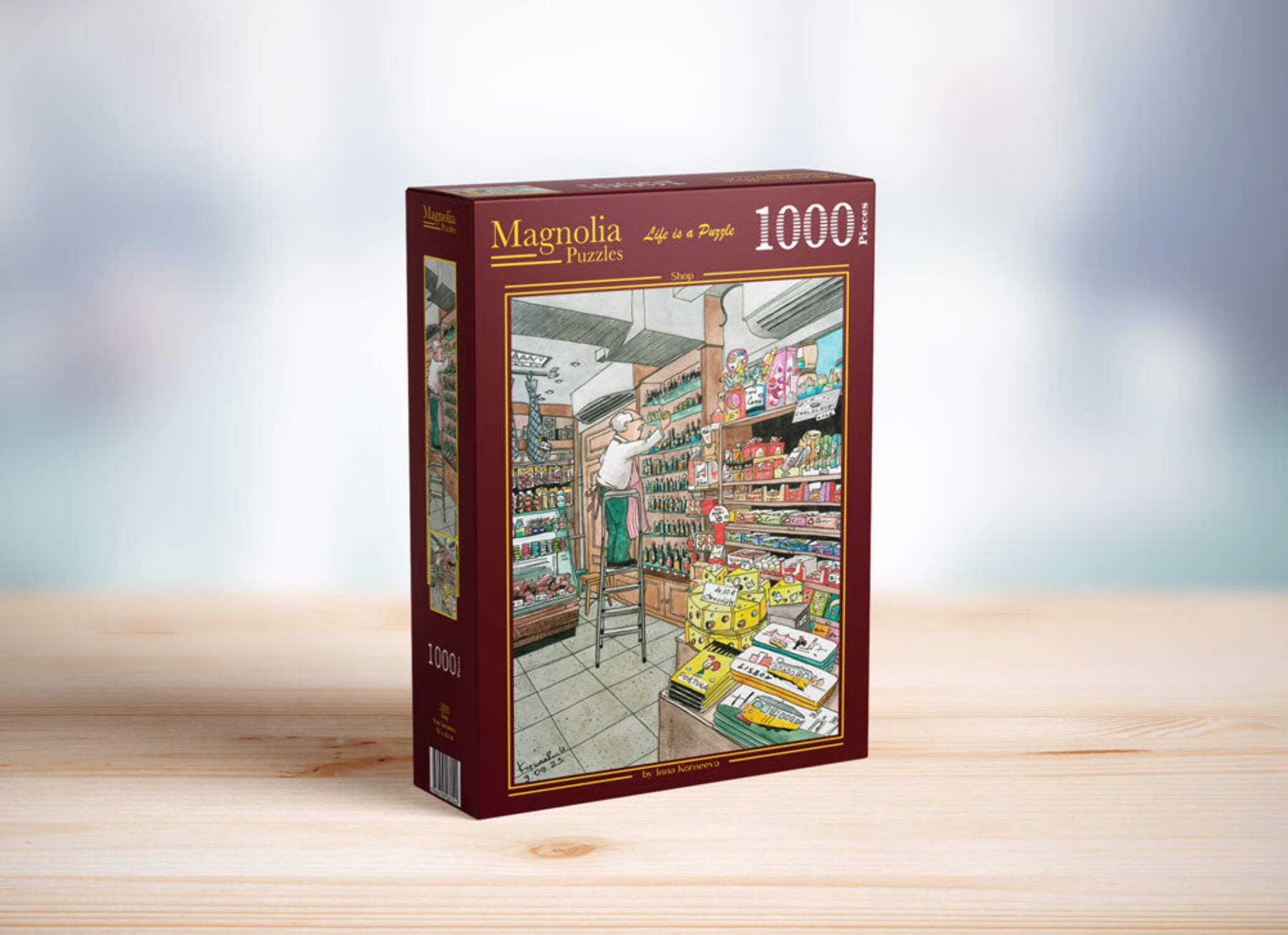 Magnolia Shop Jigsaw Puzzle - Walmart.com