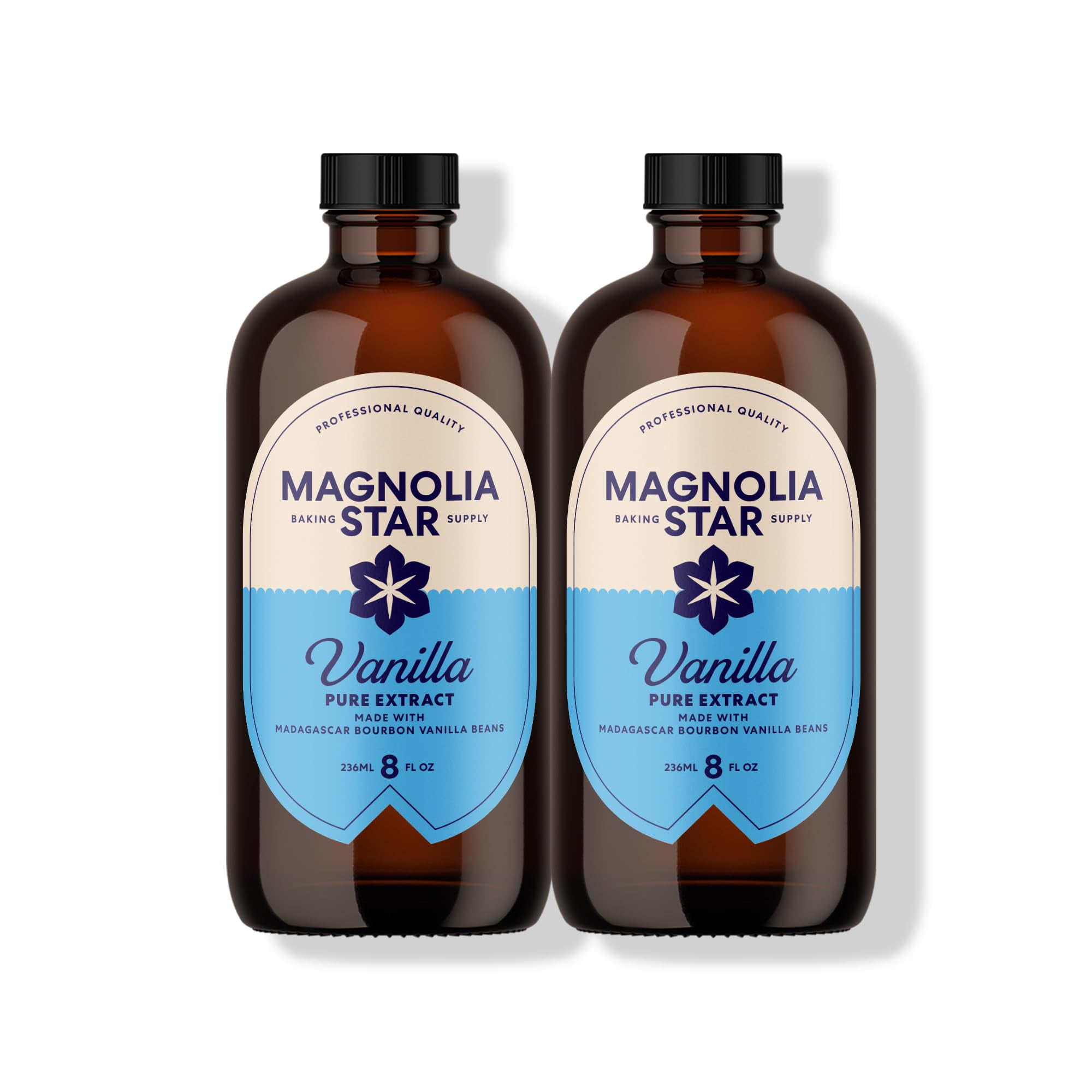 Magnolia-Star Pure Vanilla Extract, IEF31 16 oz., Made from Hand ...