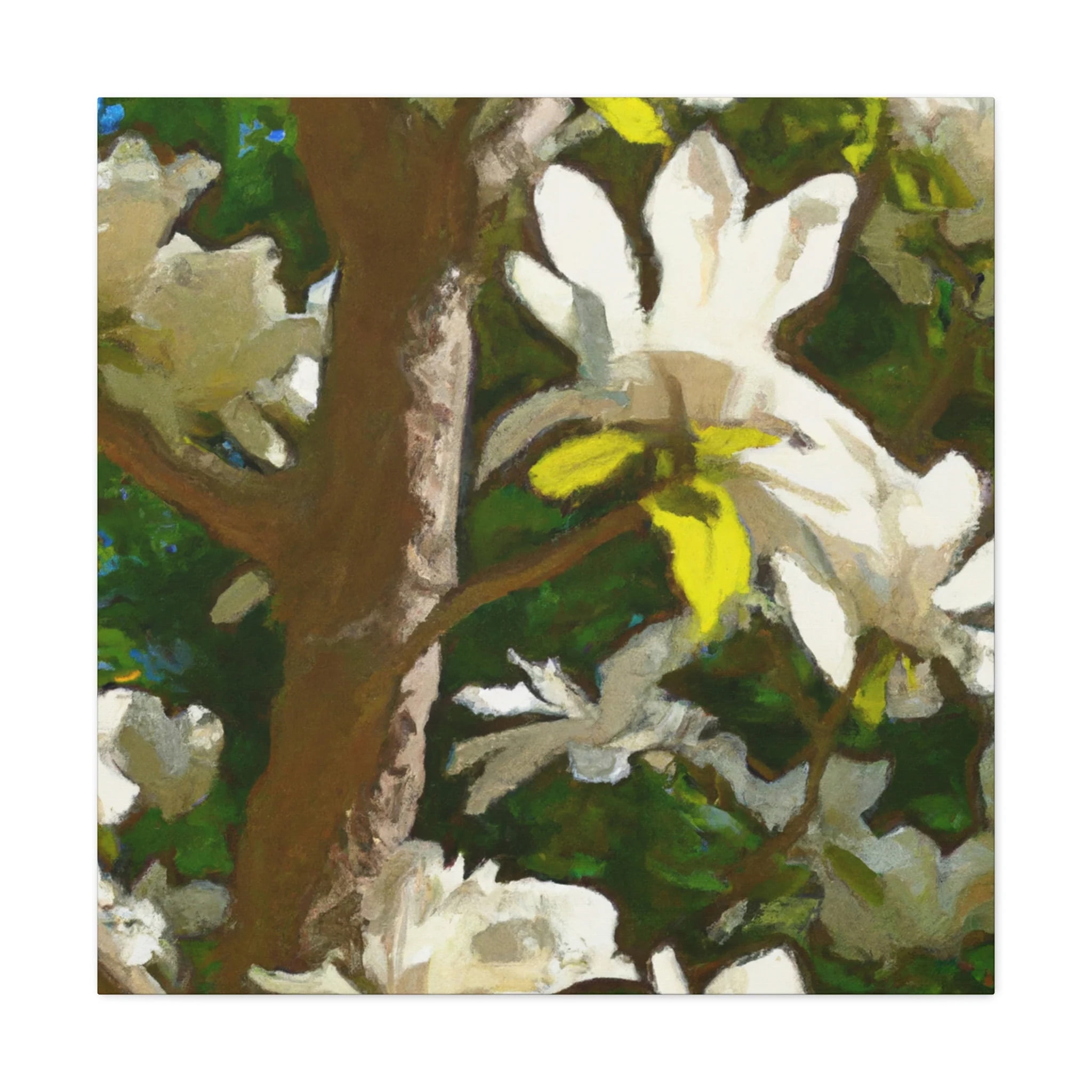 Magnolia Tree Splendor - Canvas - Walmart.com