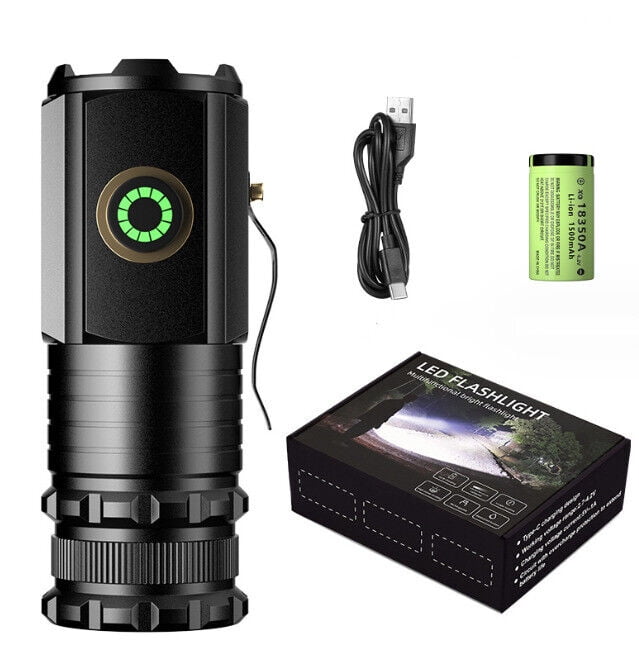 Magnolight Flashlight, Multi-Mode Adjustment Rechargeable LED ...