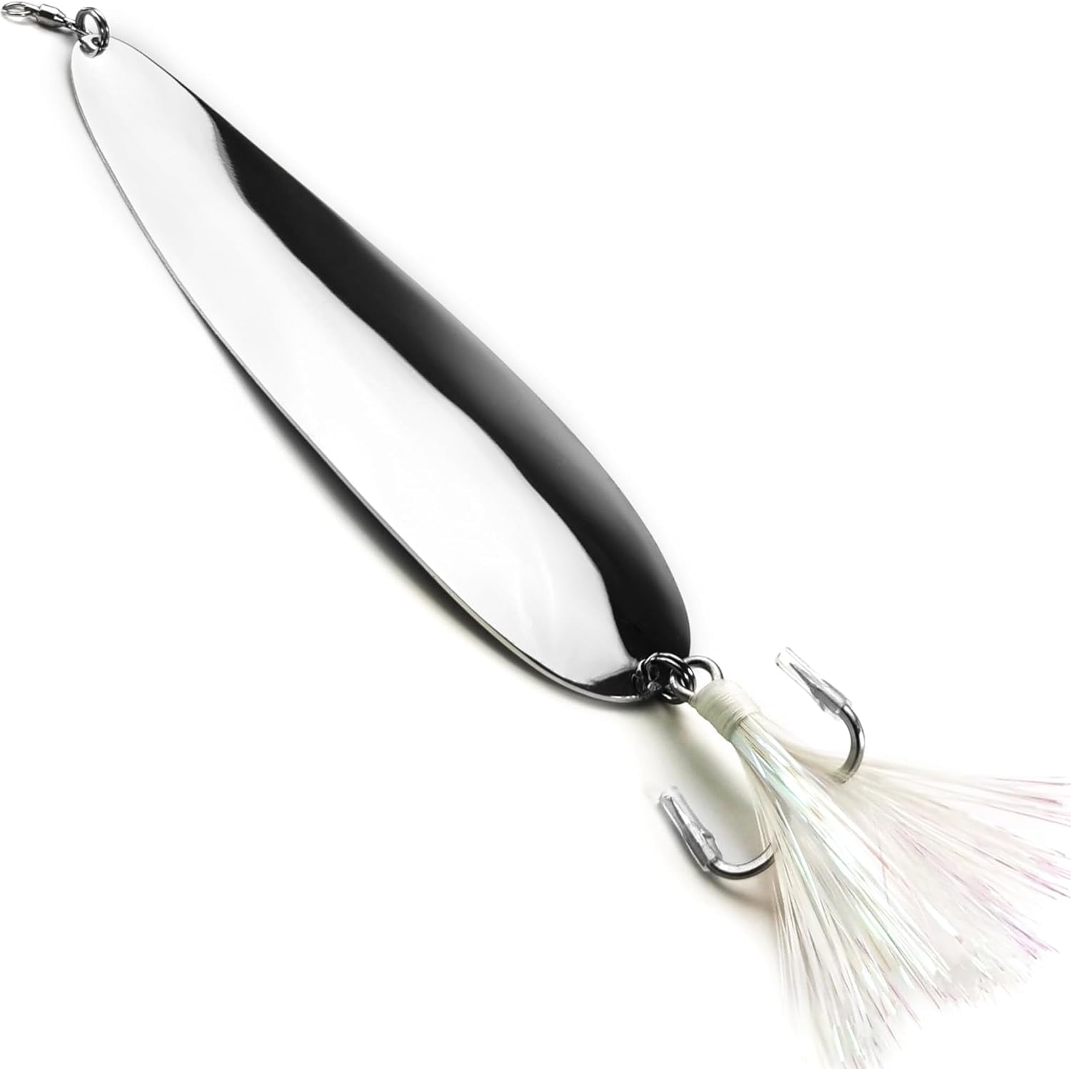Magnum Flutter Spoon Jigging Lures, 8-9 Inch Large Hard Metal Sinking ...