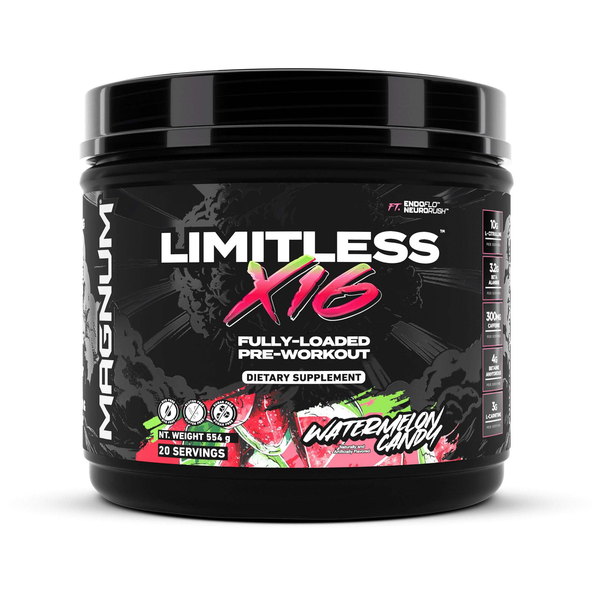 Magnum Nutraceuticals Limitless x16 Pre-Workout - Walmart.com