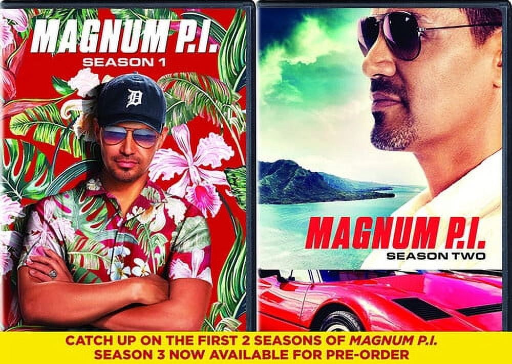 Free Shipping! Magnum P.I.: Seasons 1 & 2 (DVD), Paramount, Drama ...