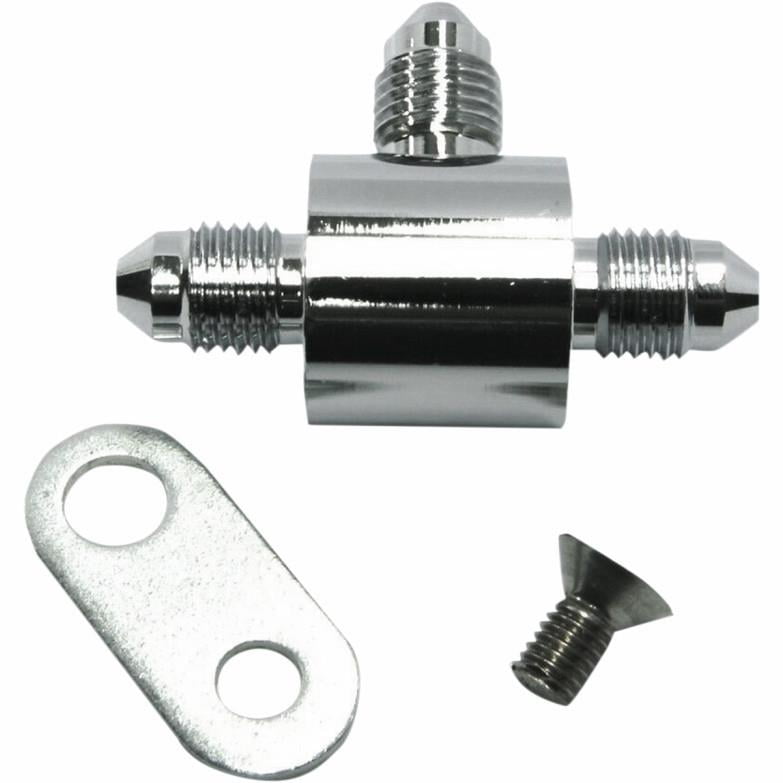 Magnum Shielding 1703-982 AN-3 T-Block w/ Bracket Brake Line Fitting ...