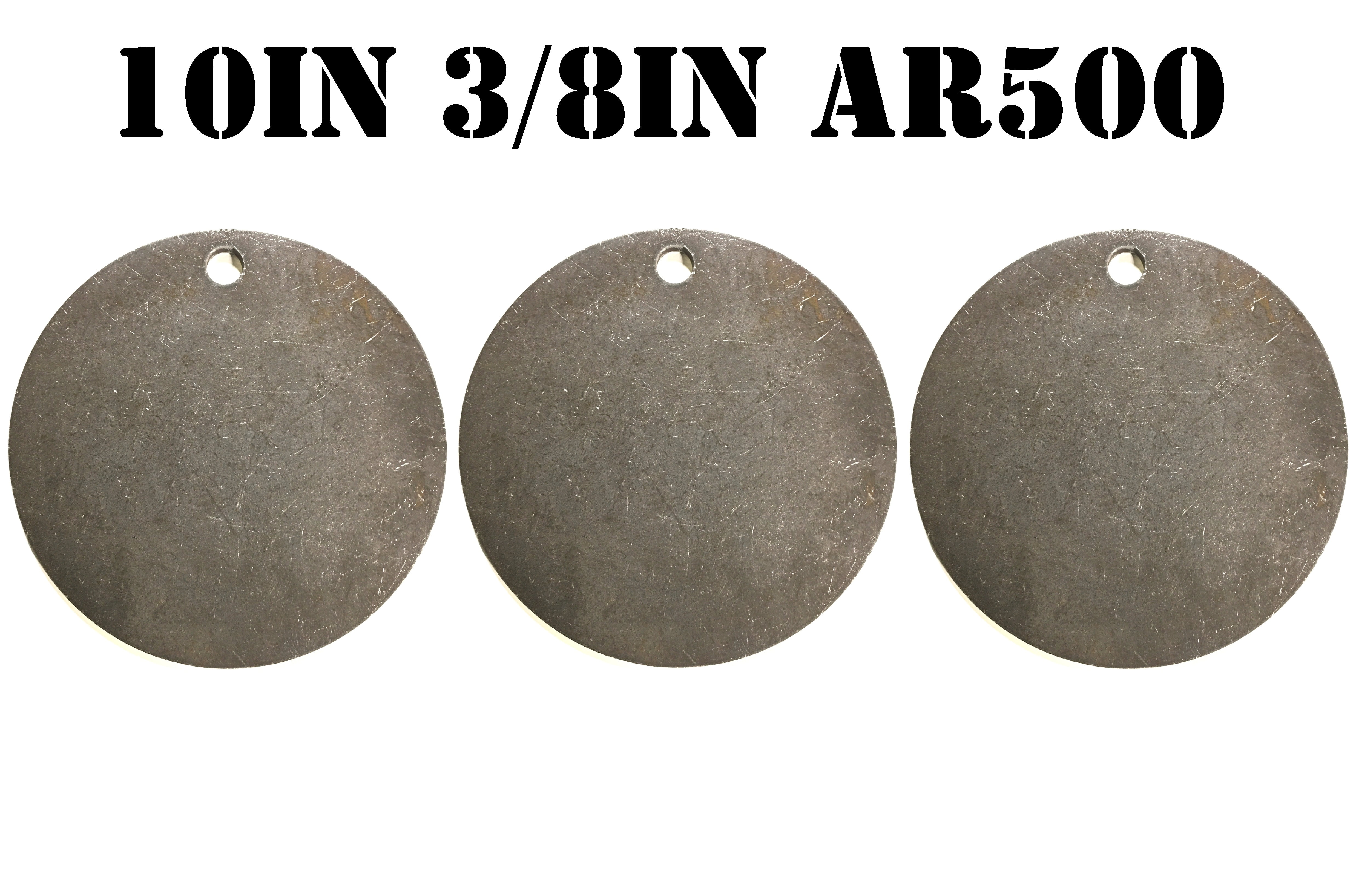 Magnum Target 10 in. AR500 Gong/Hanger Shooting Target - 3/8 Thk Pistol ...