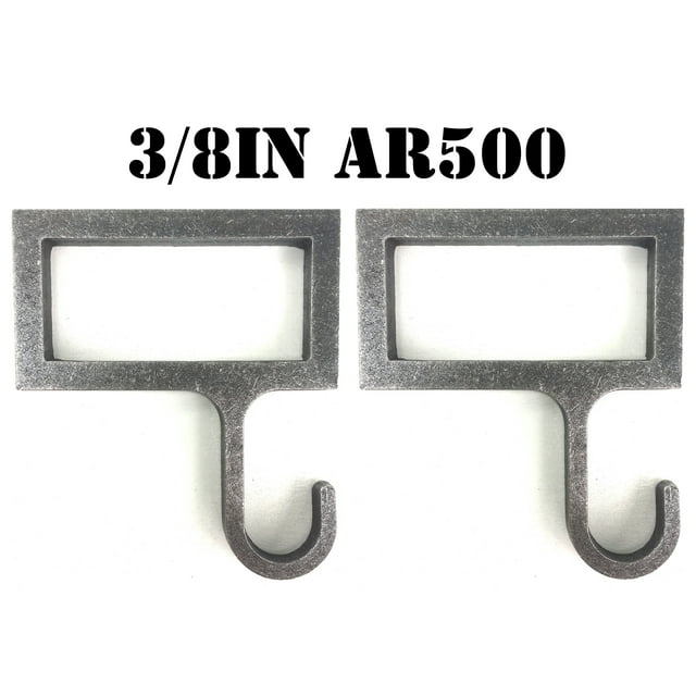 Magnum Target 3/8" AR500 2x4 Steel Shooting Target Gong Hanger ...