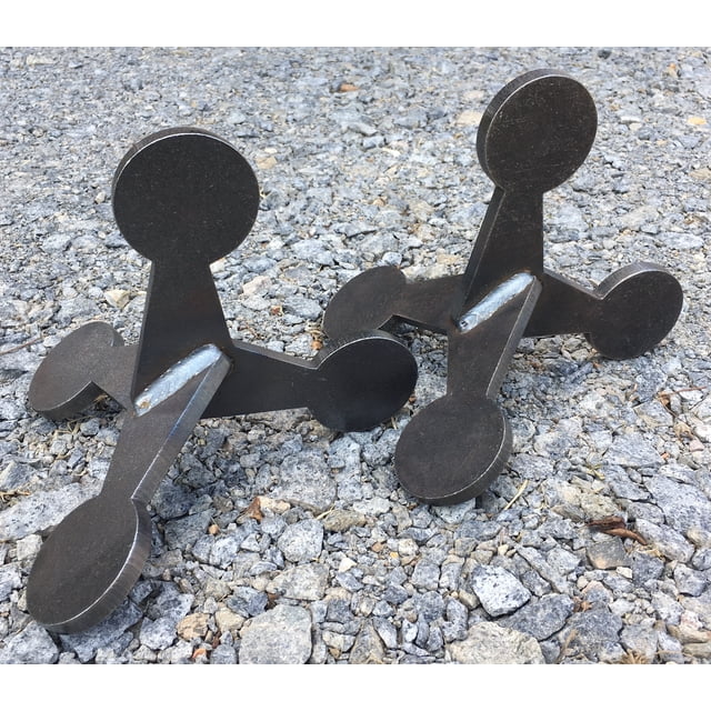 Magnum Target 3/8" AR500 Reactive Steel Shooting Targets - Welded Flip ...