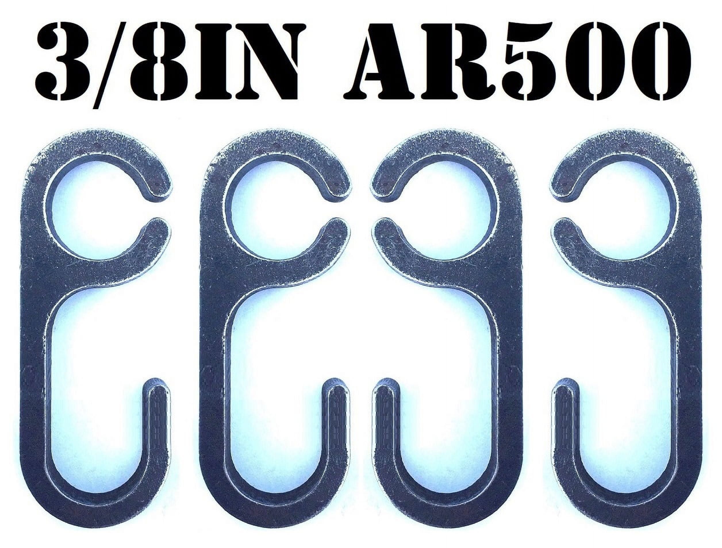 Magnum Target 3/8" AR500 Steel Shooting Target Hanger Range Hooks for 3 ...