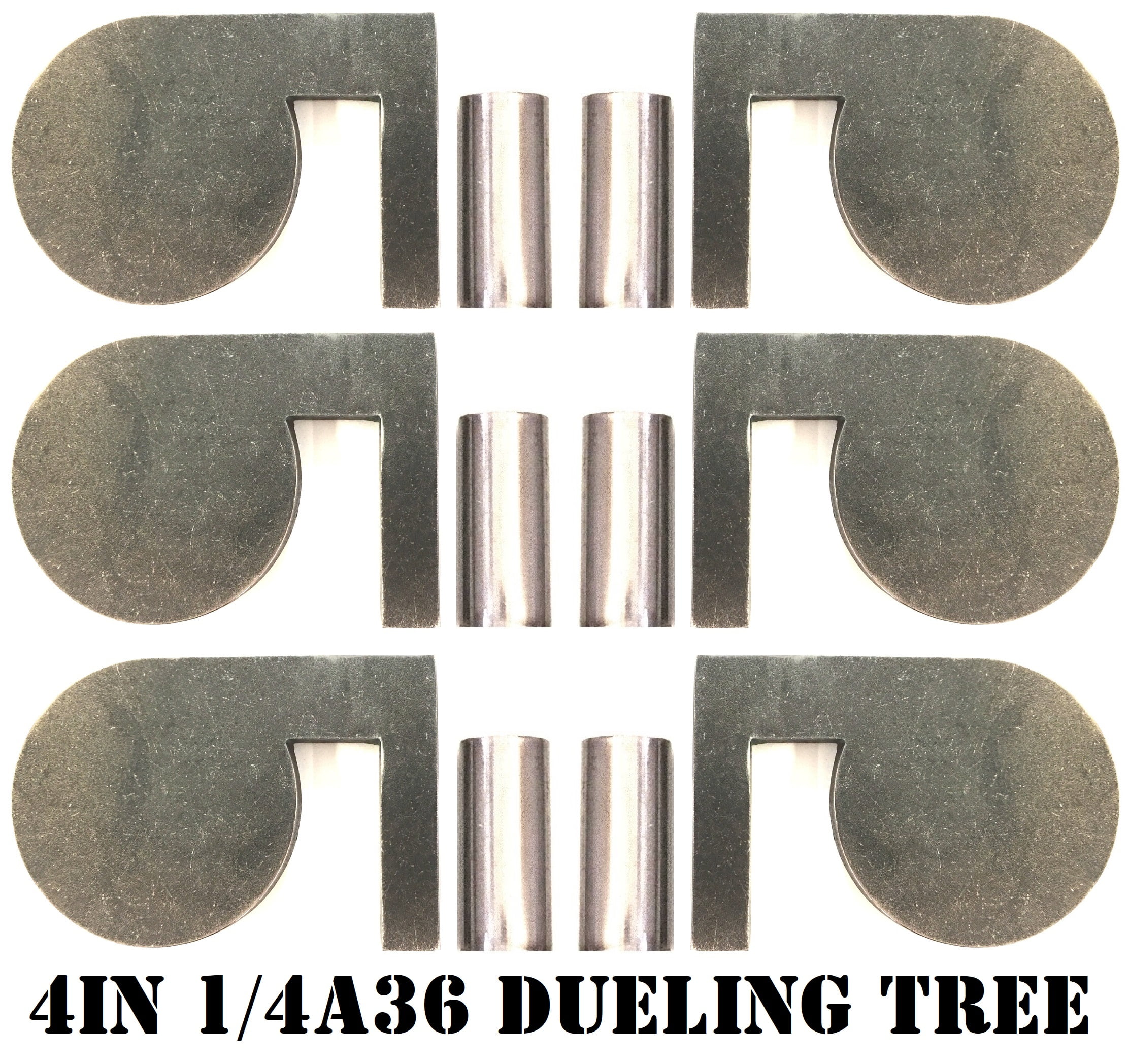Magnum Target 4"x1/4" Rimfire 22LR Steel Shooting Targets - Dueling ...