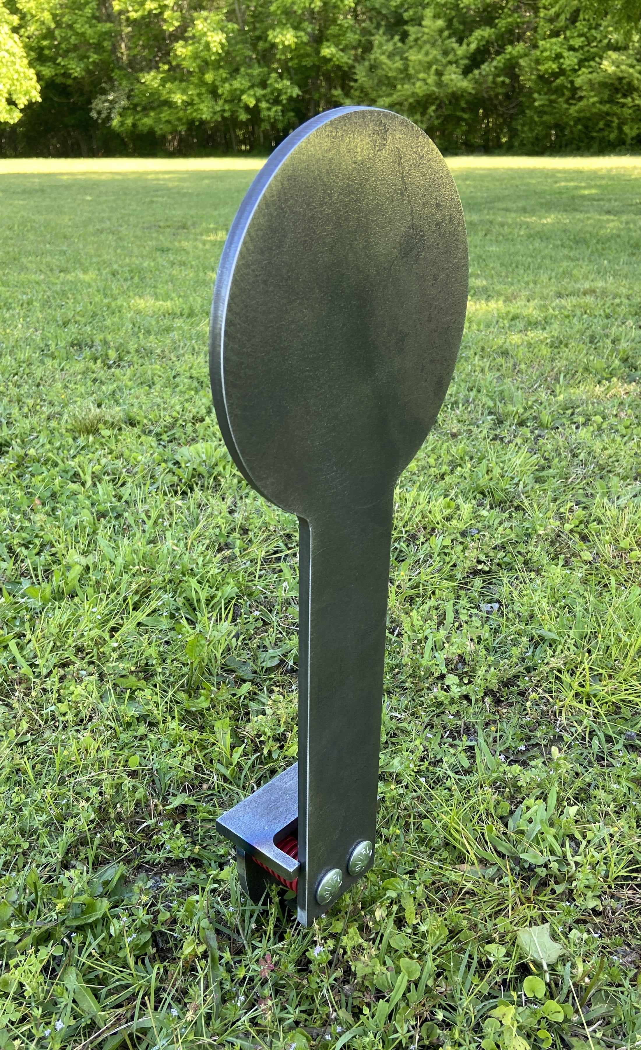 Magnum Target 8"x20" 3/8" AR500 Auto Reset Spring Popper - Reactive ...