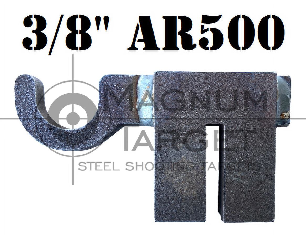 Magnum Target AR500 Hardened Steel Shooting Target T-Post Hook-1pc NRA ...