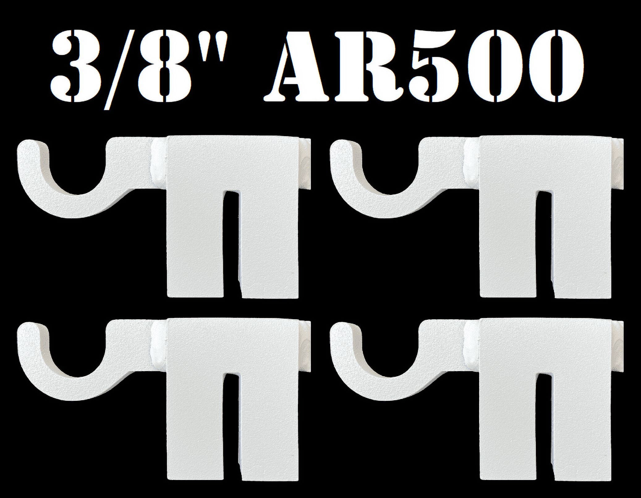 Magnum Target AR500 Hardened Steel Shooting Target T-Post Hook-4pc NRA ...