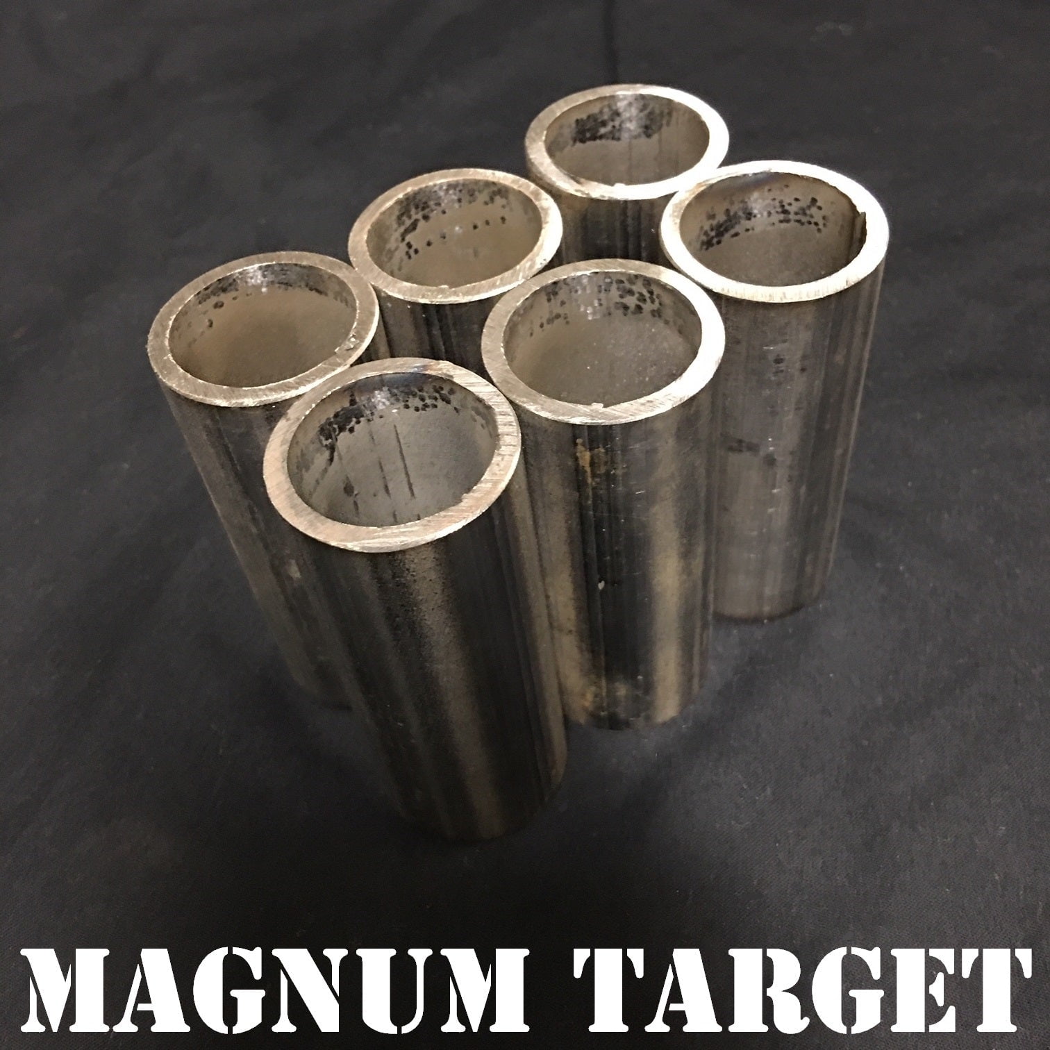 Magnum Target Steel Dueling Tree Pivot Tubes DIY Kit 6pc 3" TUBES ONLY ...