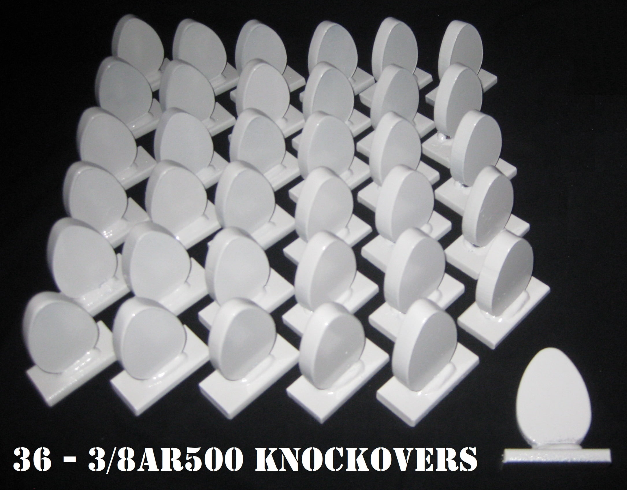 Magnum Target Steel Shooting Targets - 36 New Egg Knockovers-Action ...