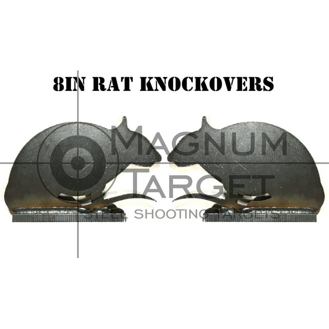 Magnum Target Steel Shooting Targets - Animal Silhouette Knockovers ...