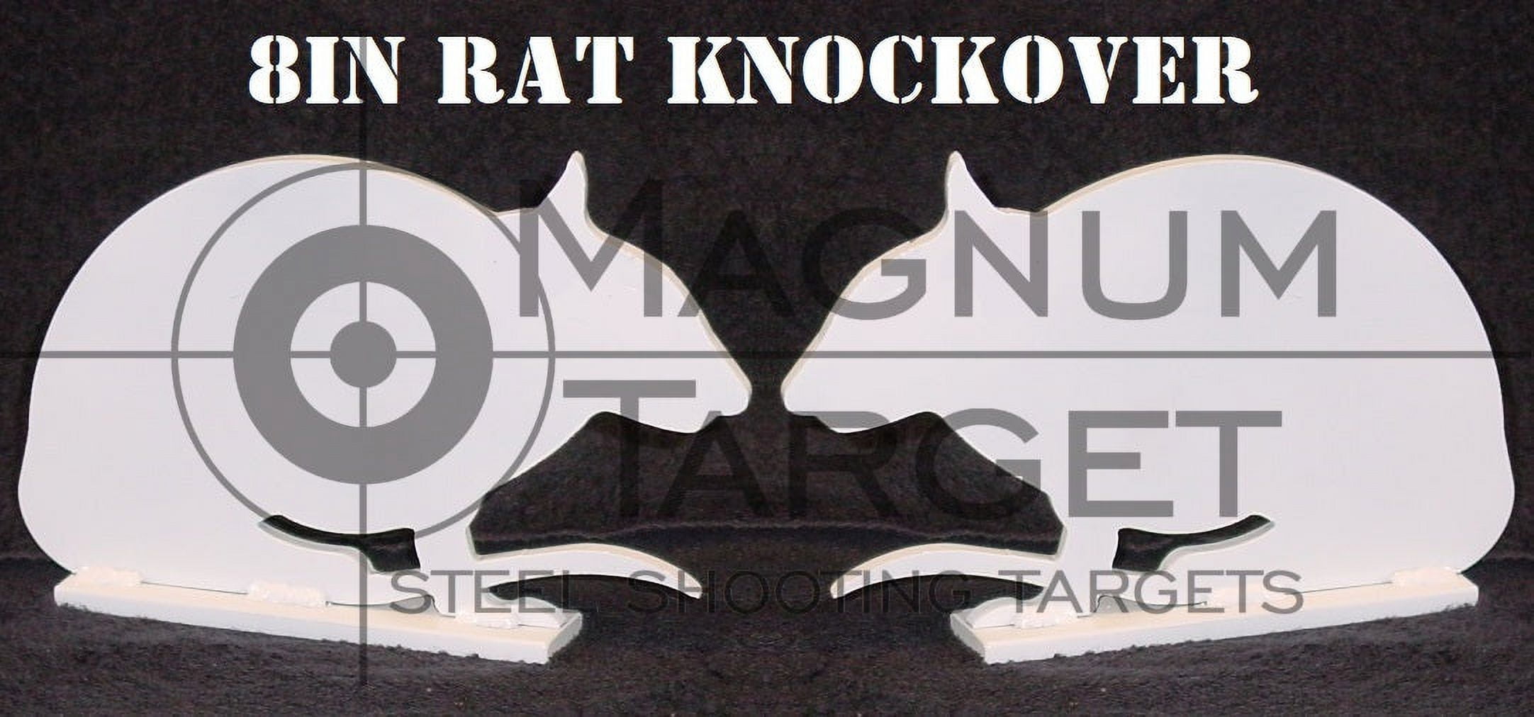 Magnum Target Steel Shooting Targets - Animal Silhouette Knockovers ...