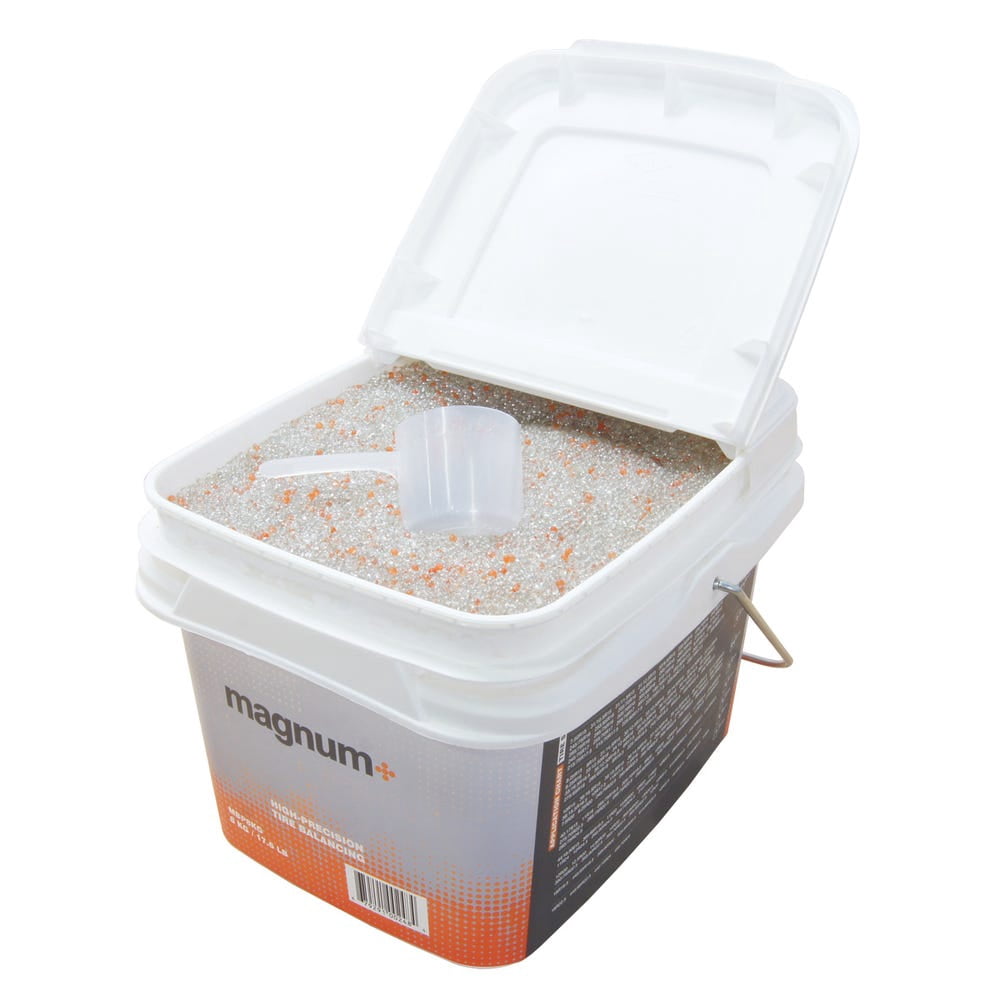 Magnum+ Tire Balancing Beads Bulk Tub 17.6 lbs. for Truck, SUV, Car ...
