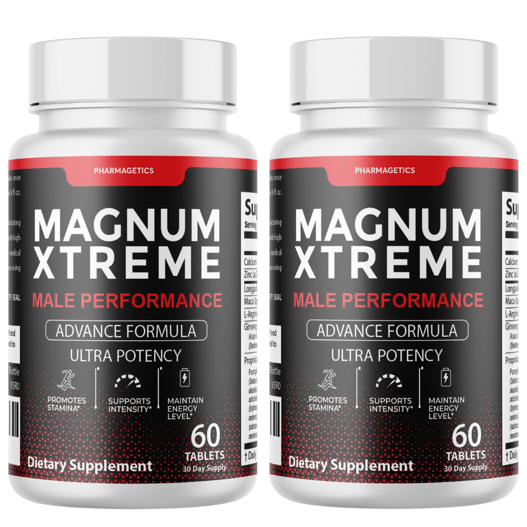 Magnum Xtreme Tablets Magnum Extreme Advanced Formula - 2 Bottles ...