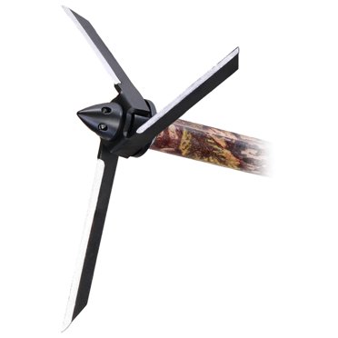 Solid Broadhead Turkey D-Cap Broadhead 3 Blade Standard 2pk - Walmart.com